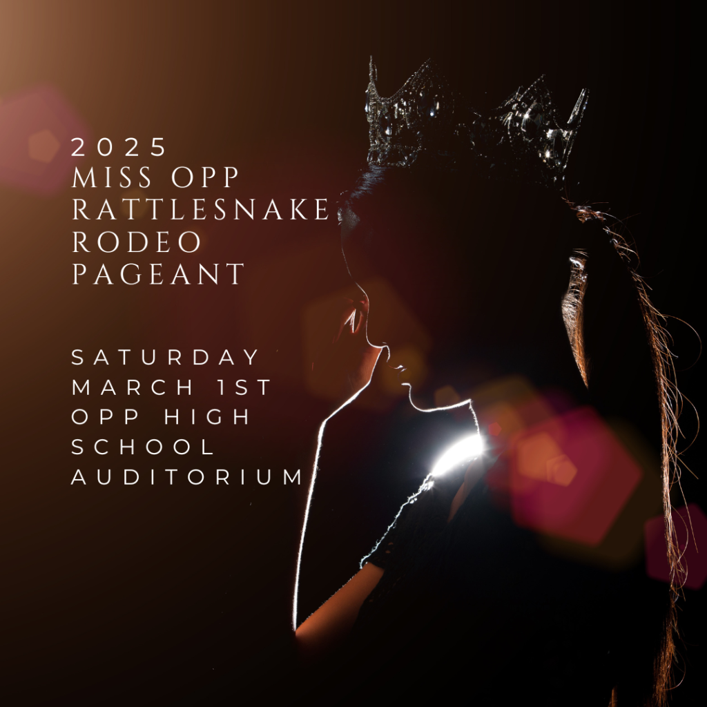 2025 Miss Opp Rattlesnake Rodeo Pageant – Opp & Covington County Area ...